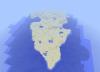 Deserted island survival Minecraft Map