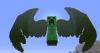 Massive flying creeper / winged creeper Minecraft Map