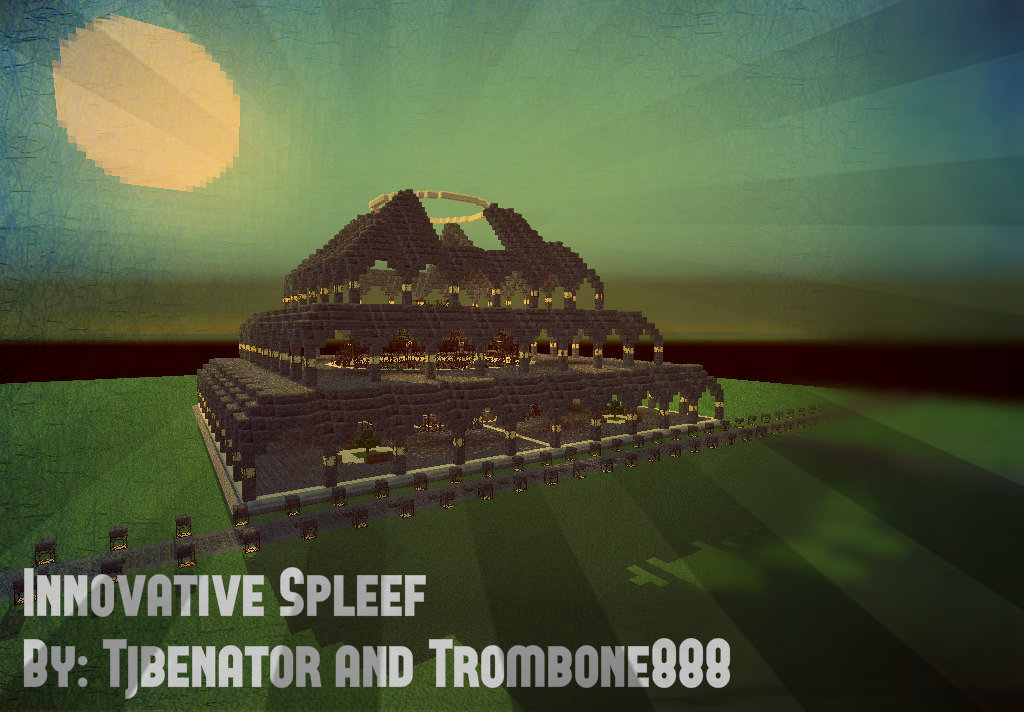 Innovative Spleef Minecraft Map
