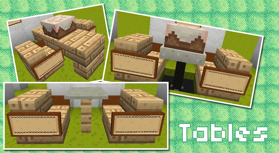 Furnitures Pack (v0.2) update 26.06.2012 Minecraft Map