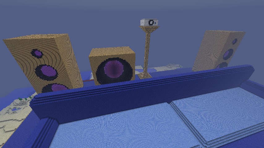 Home theatre System Minecraft Map