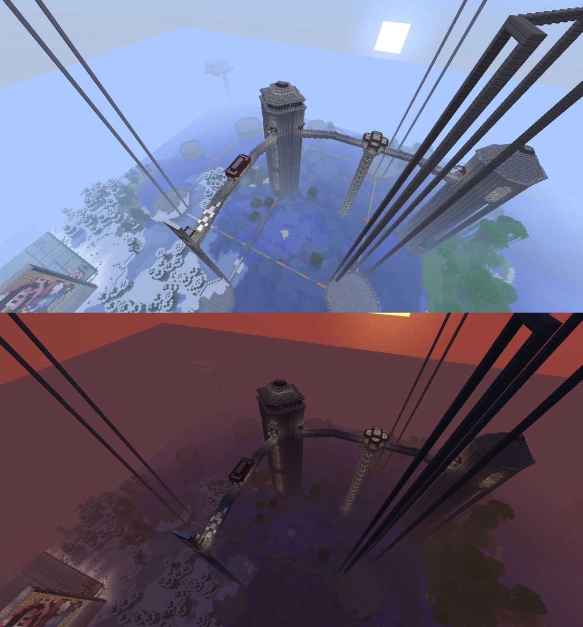 Tower Town Minecraft Map