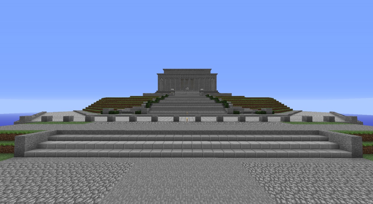National Mall, West End, 1:1 Scale Minecraft Map
