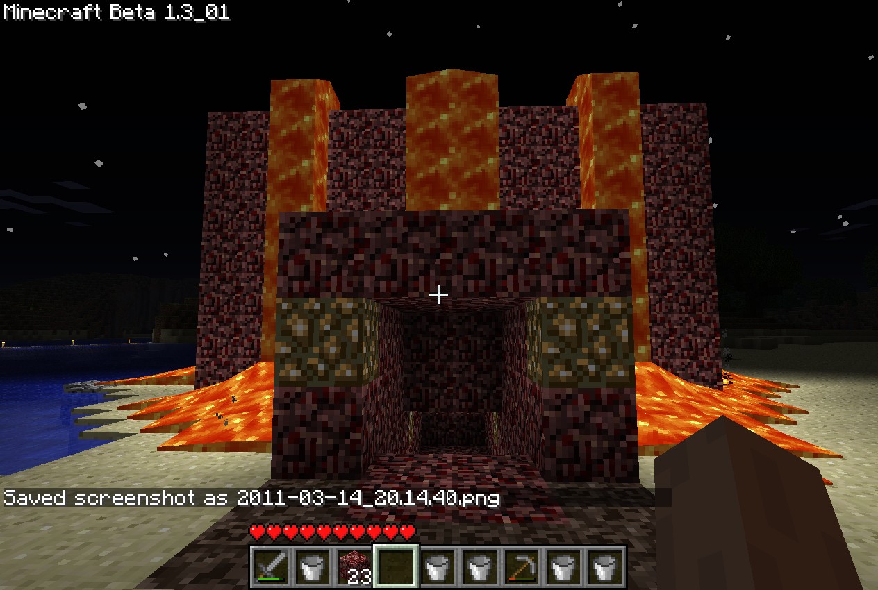 nether stronghold Minecraft Map