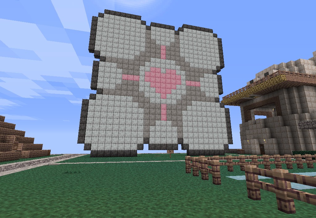 Companion Cube Minecraft Map