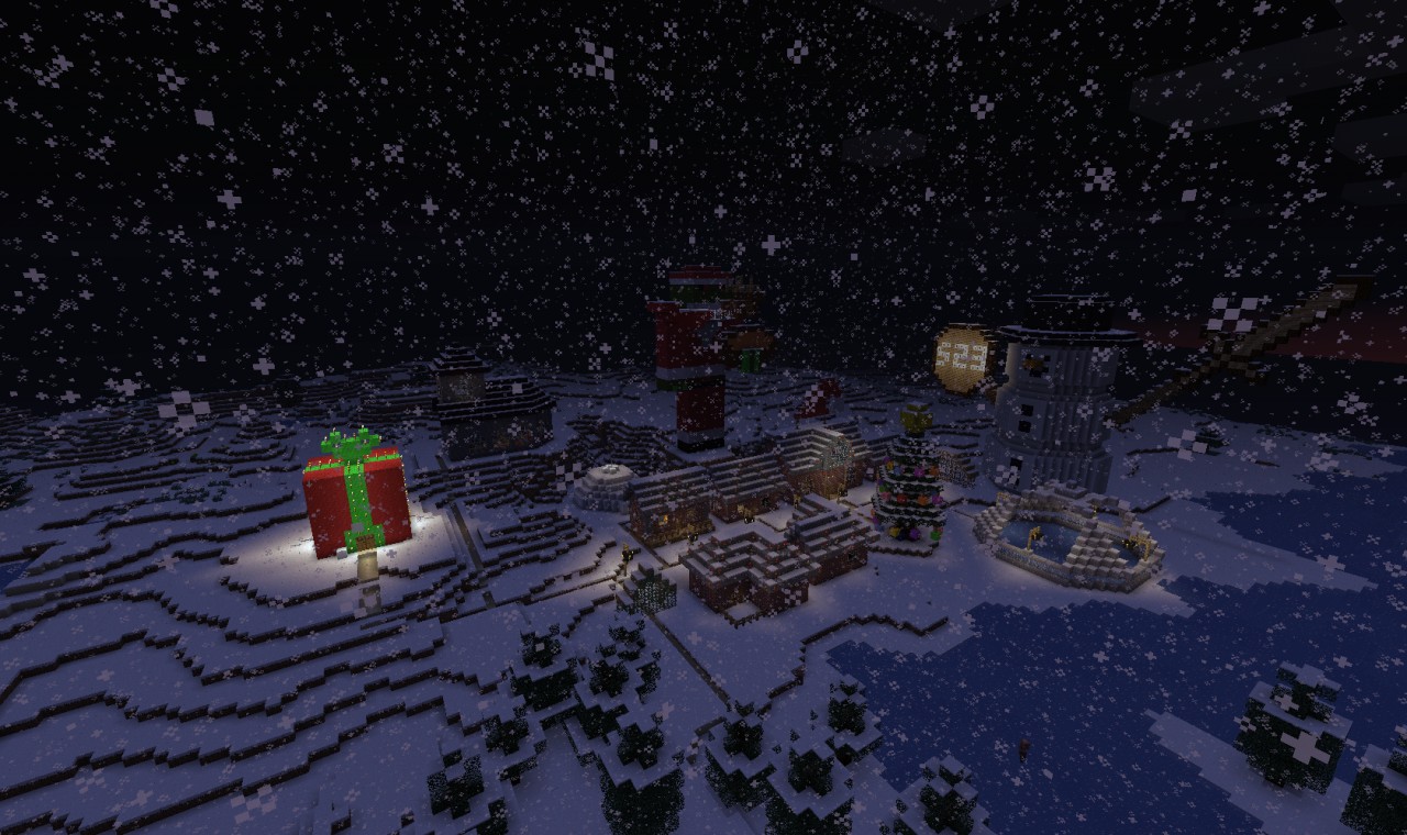 Christmas Village Minecraft Map