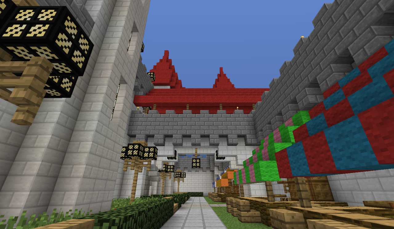 Flatlands Castle Minecraft Map