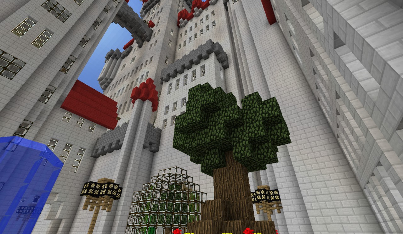 Flatlands Castle Minecraft Map