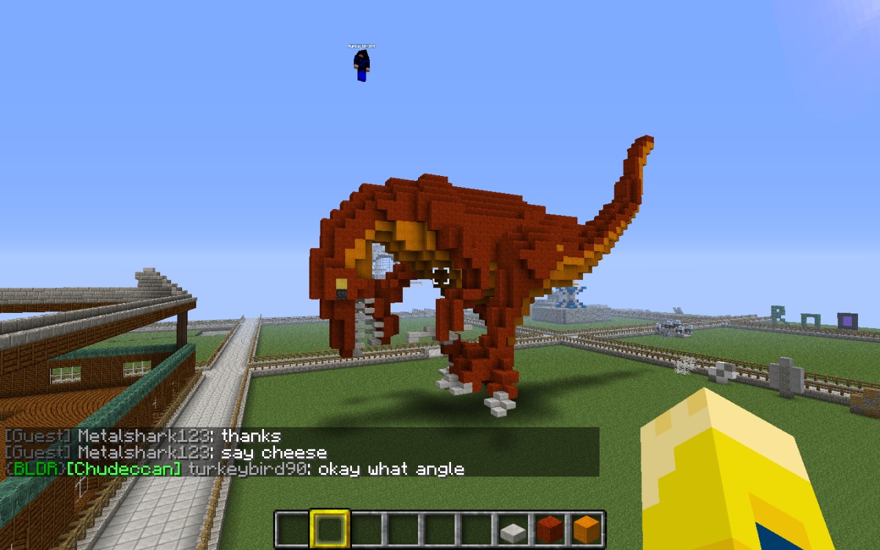 Velociraptor Hunt Minecraft Map