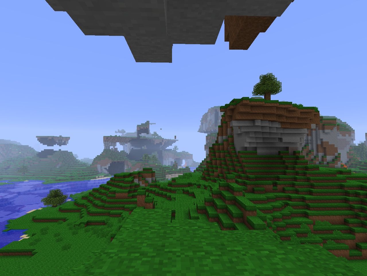 awsome world Minecraft Map