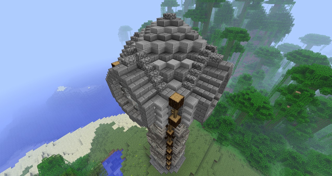 Banished Wizard's Tower Minecraft Map