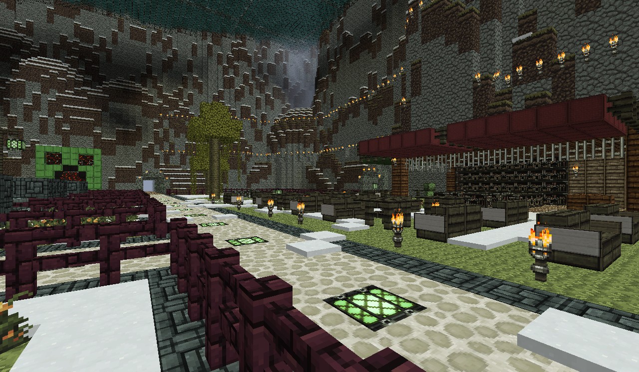 Train station (Spawn Point) Minecraft Map