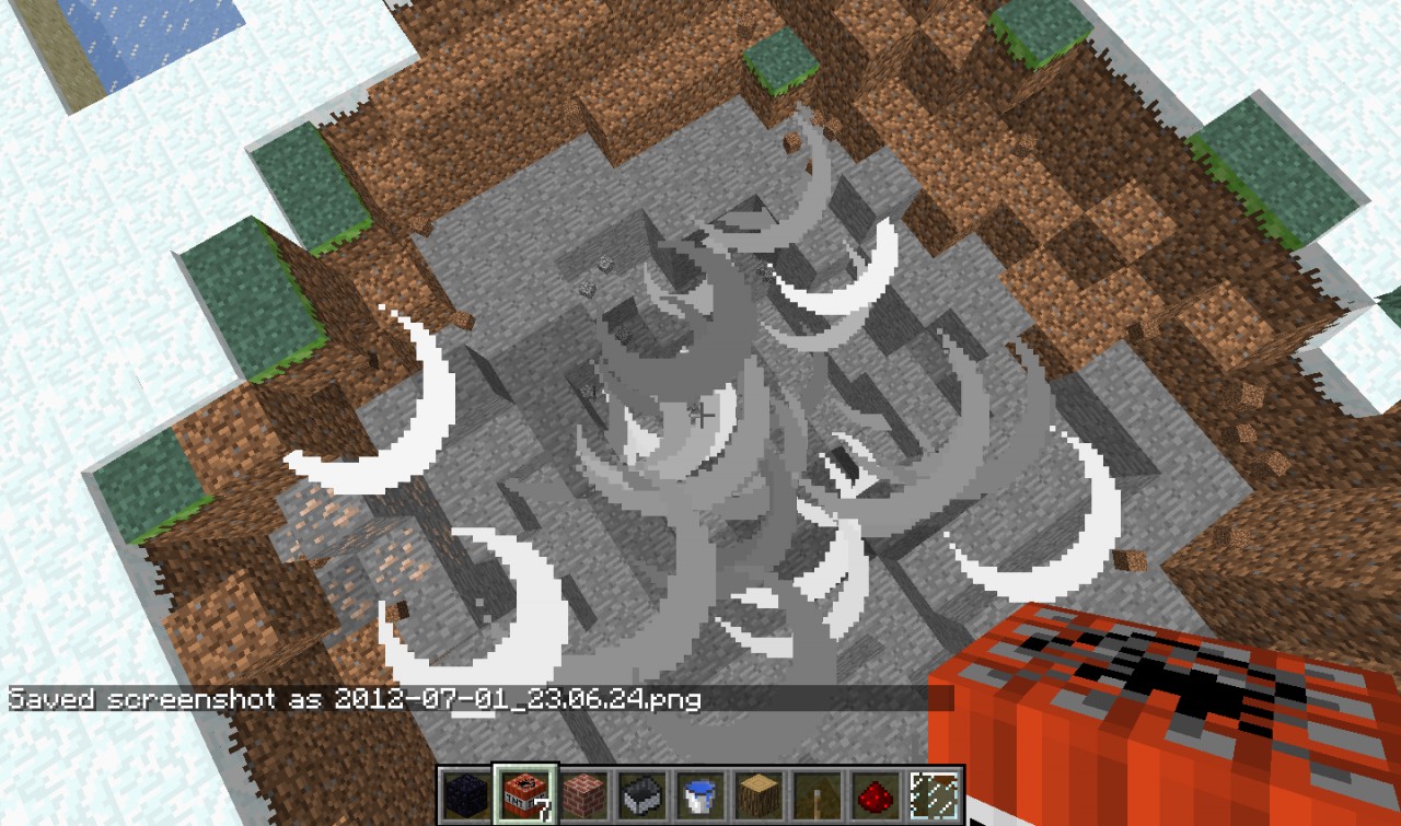 the treasure of the lost Minecraft Map