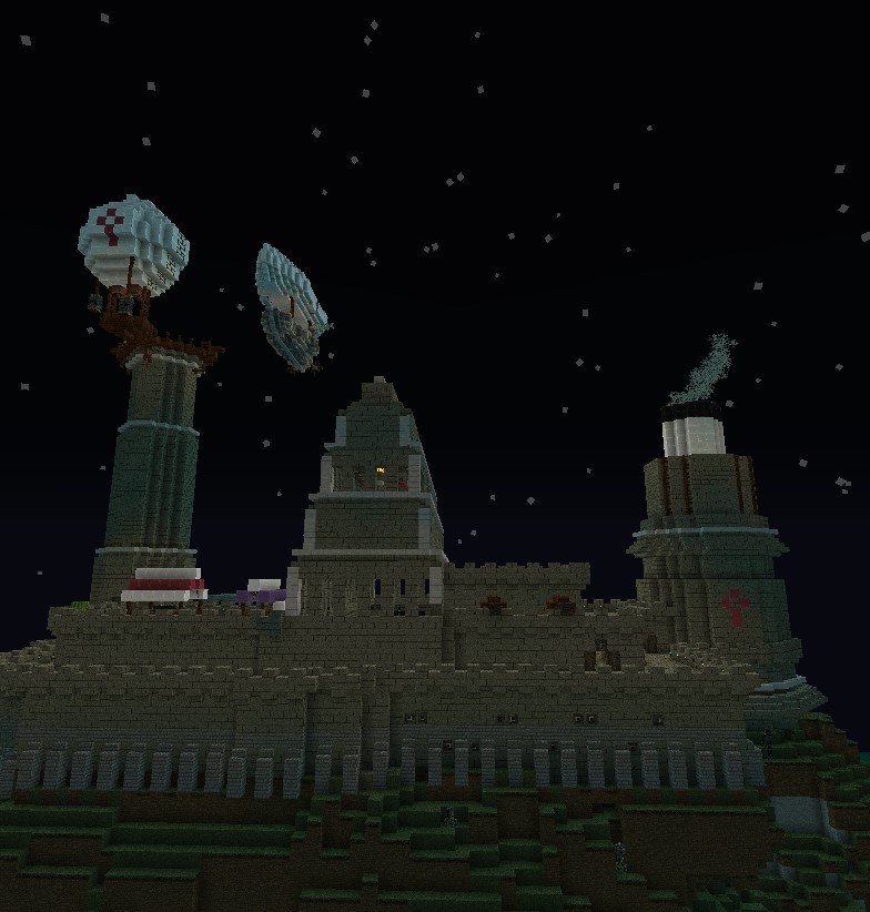 Steampunk Castle Minecraft Map