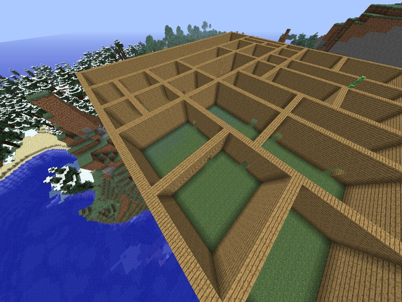 EPIC MAZE GAME!! :D Minecraft Map