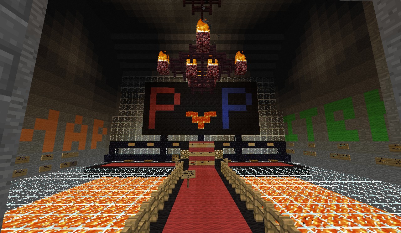 Castle/PvP Hub Minecraft Map