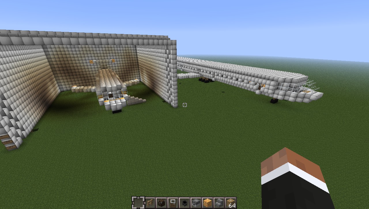Bensen Airplane Manufacture (Zeppelin Mod) Minecraft Map