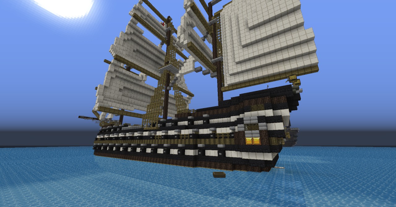 Defiance ship Minecraft Map