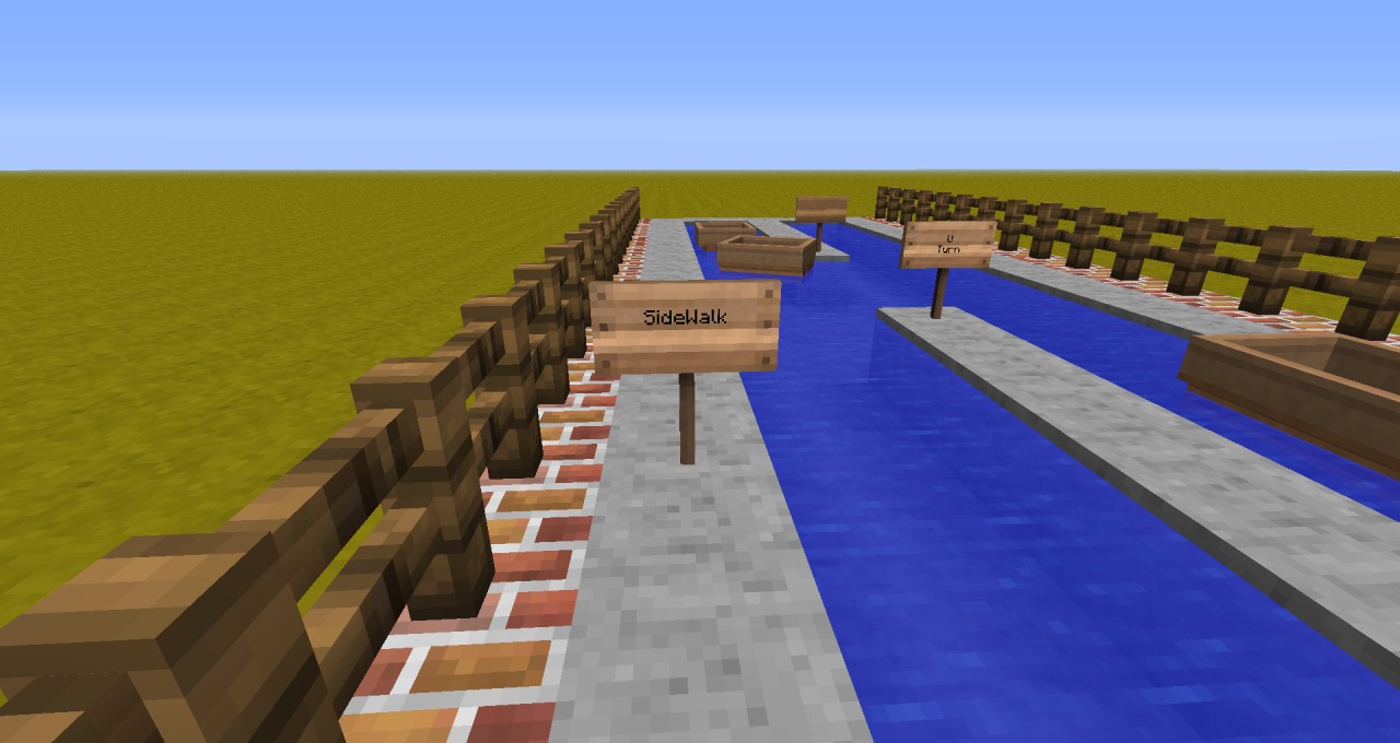 Road Idea Minecraft Map