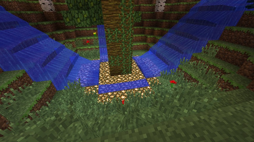 Wood in water Minecraft Map