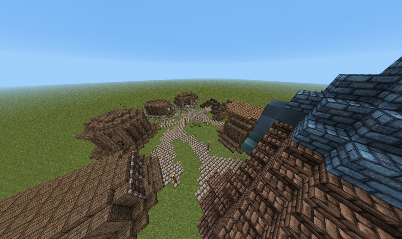 Small Village Minecraft Map