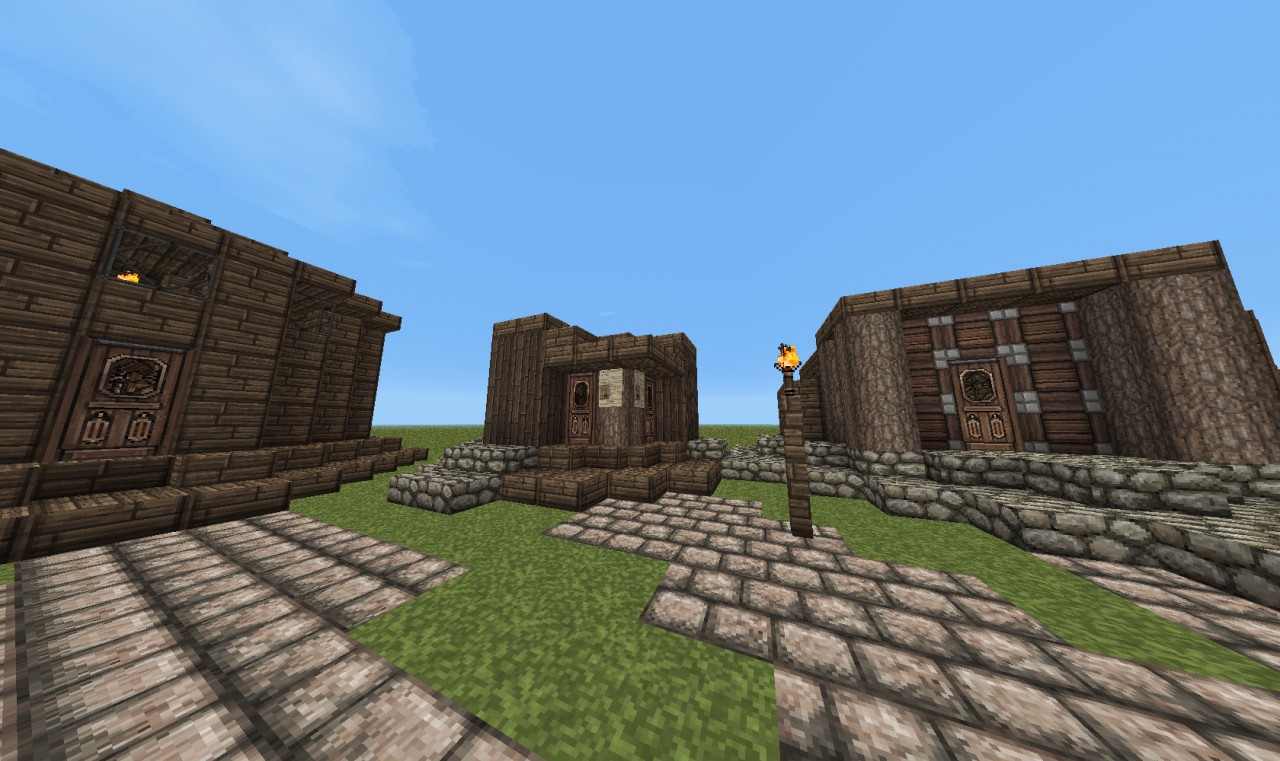 Small Village Minecraft Map