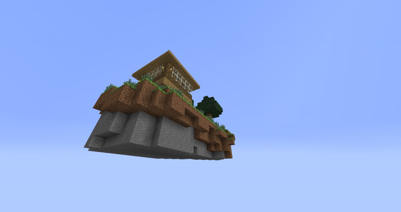 Tiny Flying Island Minecraft Map