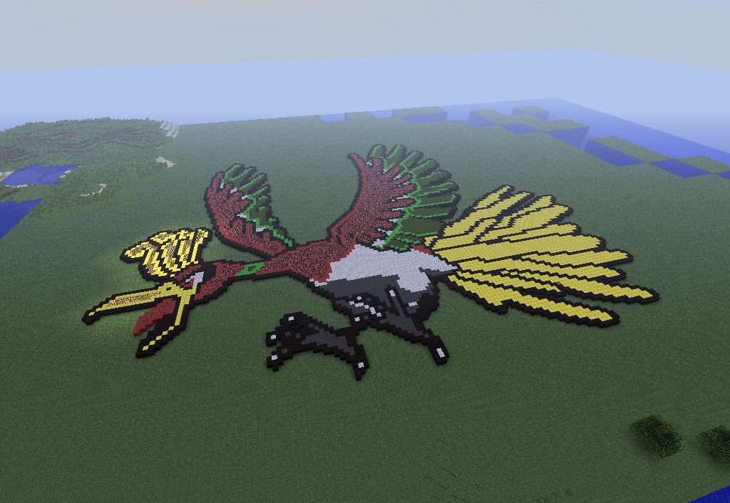 Ho-Oh Minecraft Map