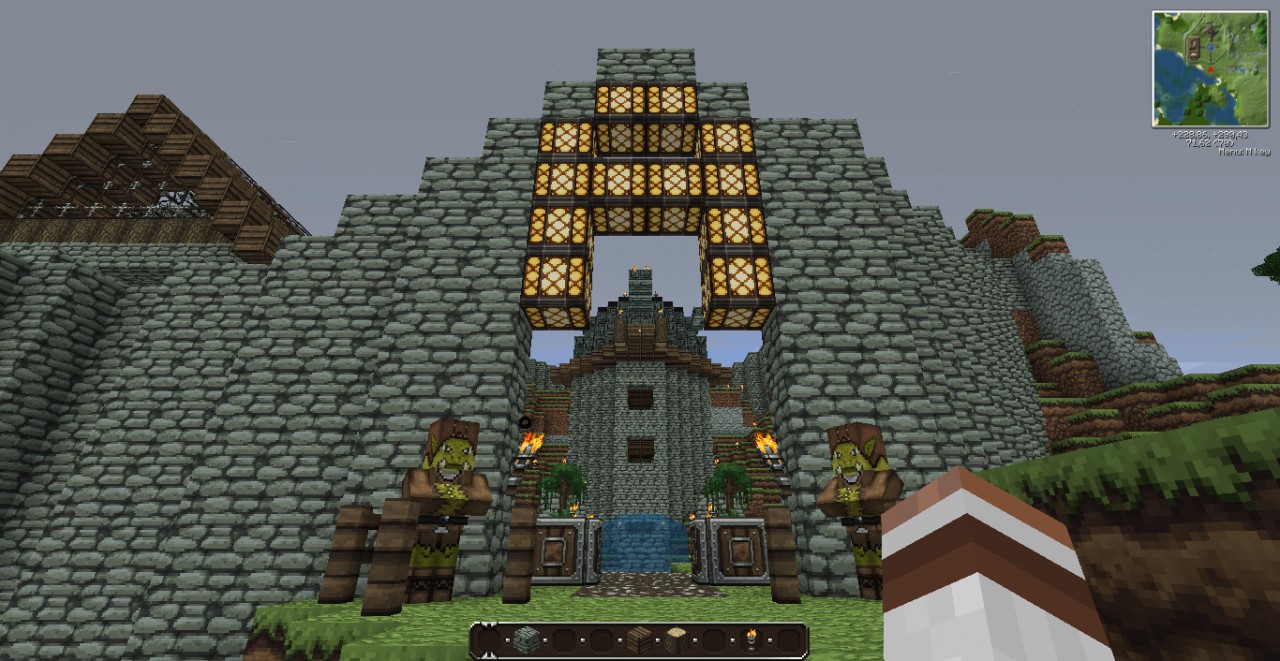 Assasins Guild + Water Town [Survival] Minecraft Map