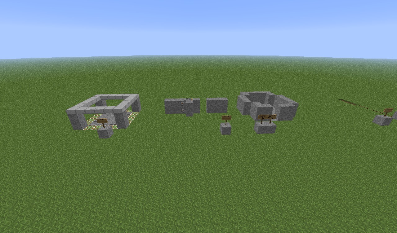 redstone projects Minecraft Map