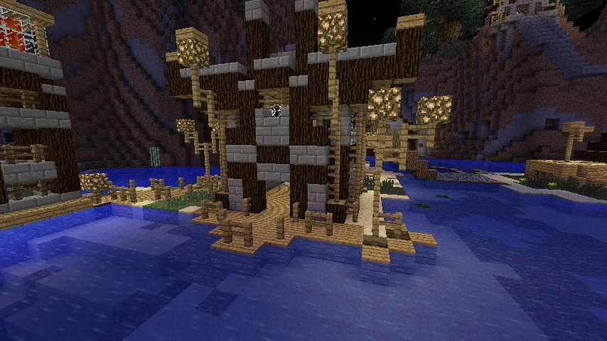 Detailed Hut Minecraft Map