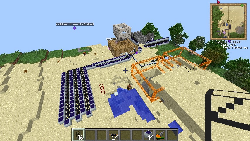 tekkit world Minecraft Map