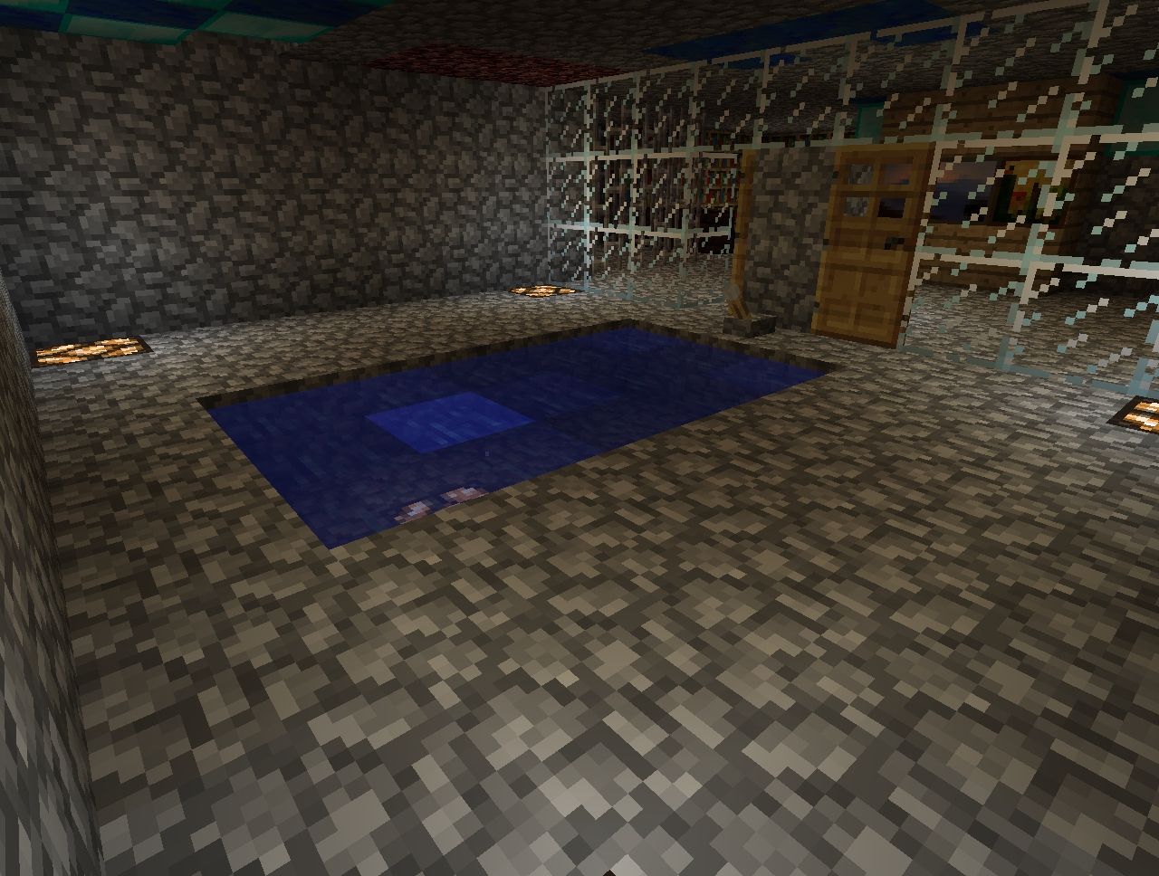 big house with 4 rooms Minecraft Map