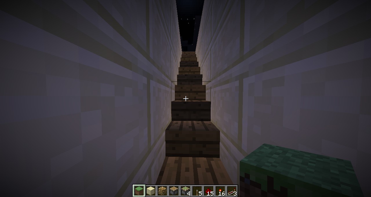 Completely Seamless Hidden Piston Stairs (First in existence) Minecraft Map