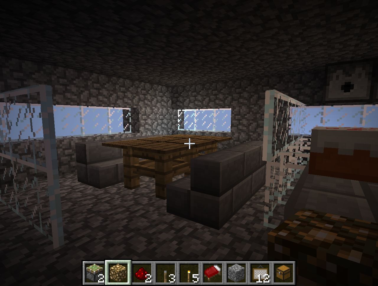 big house with 4 rooms Minecraft Map