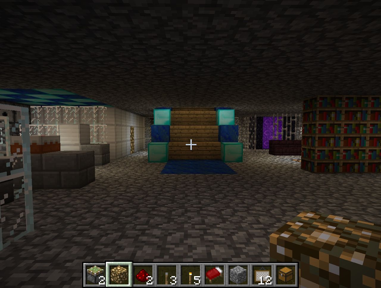 big house with 4 rooms Minecraft Map