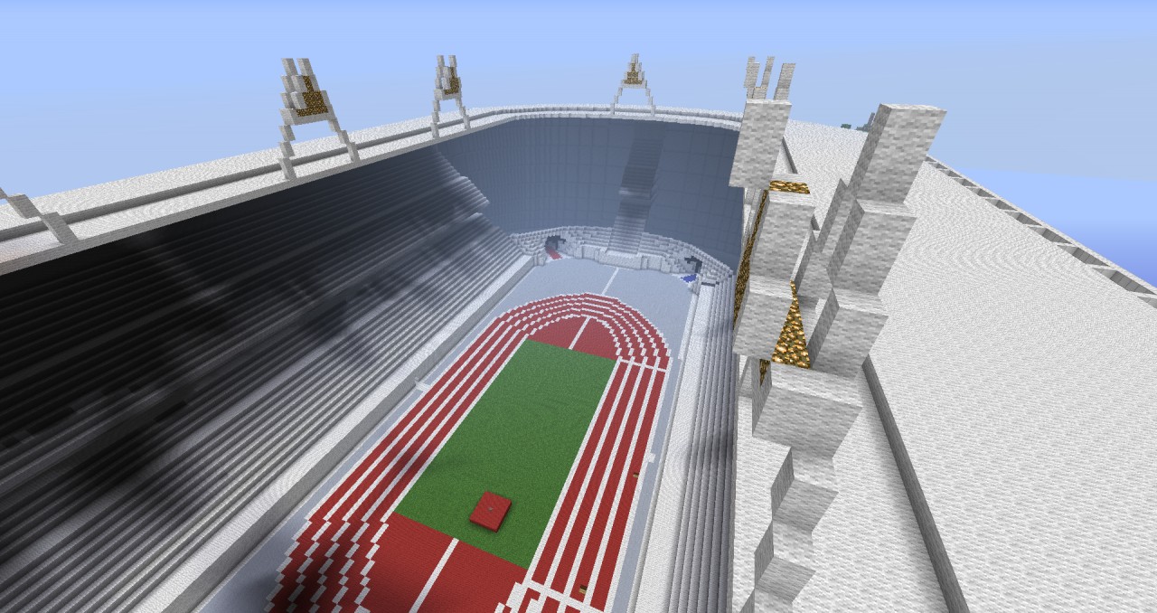 London 2012 Olympic Village Minecraft Map