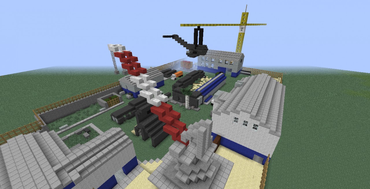 Minecraft Mw2 Scrapyard Minecraft Map
