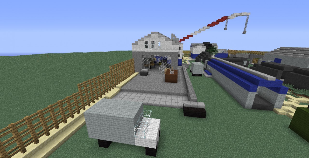 Minecraft Mw2 Scrapyard Minecraft Map