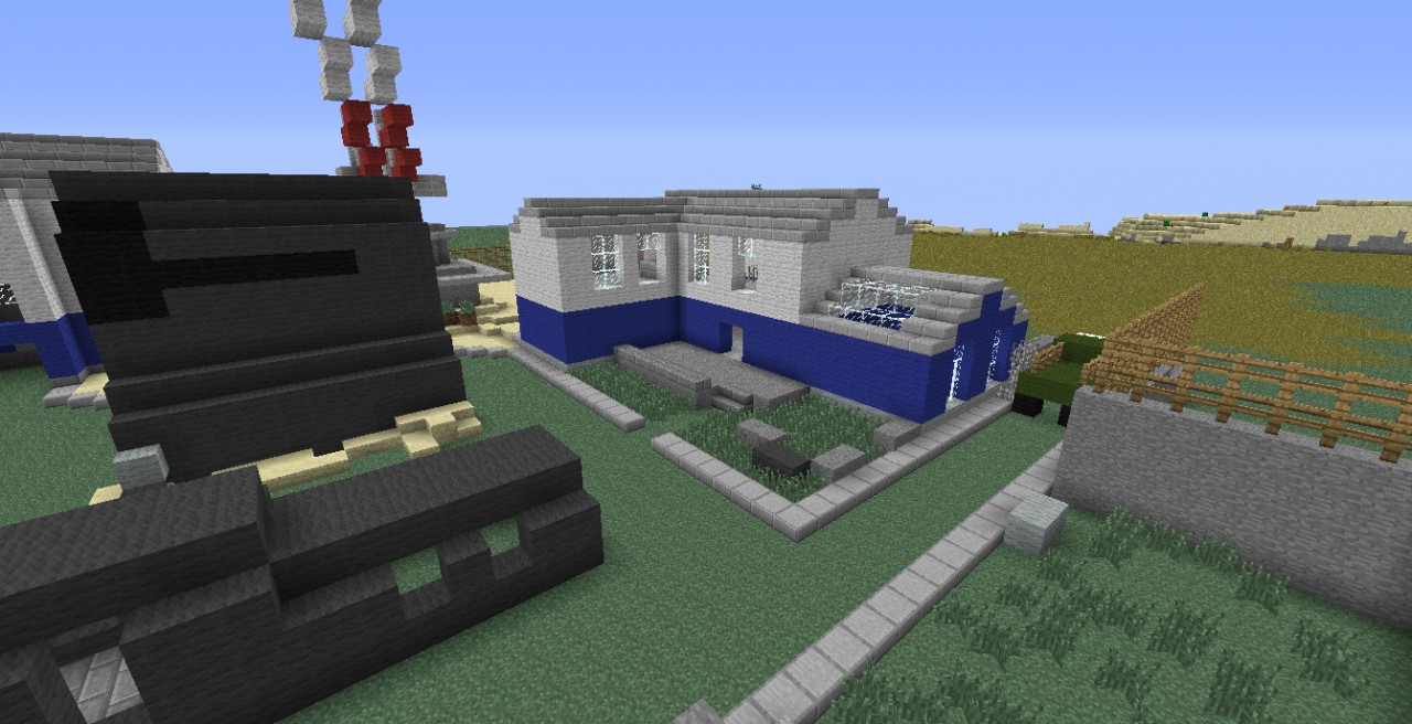 Minecraft Mw2 Scrapyard Minecraft Map