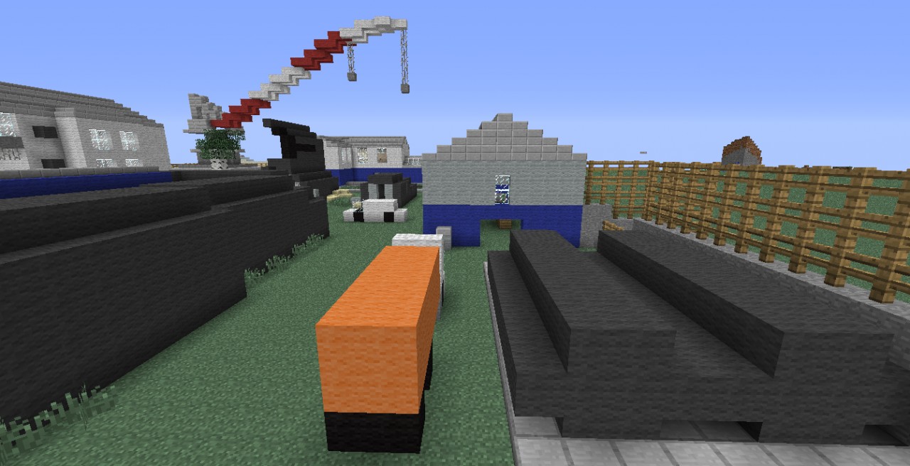 Minecraft Mw2 Scrapyard Minecraft Map