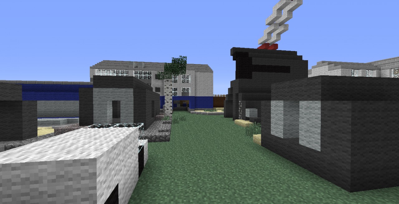 Minecraft Mw2 Scrapyard Minecraft Map