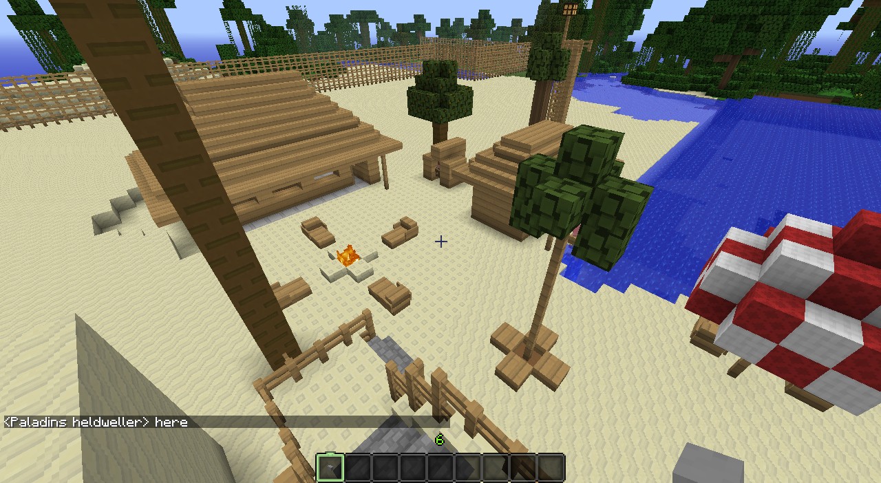 Tropical Resort Minecraft Map