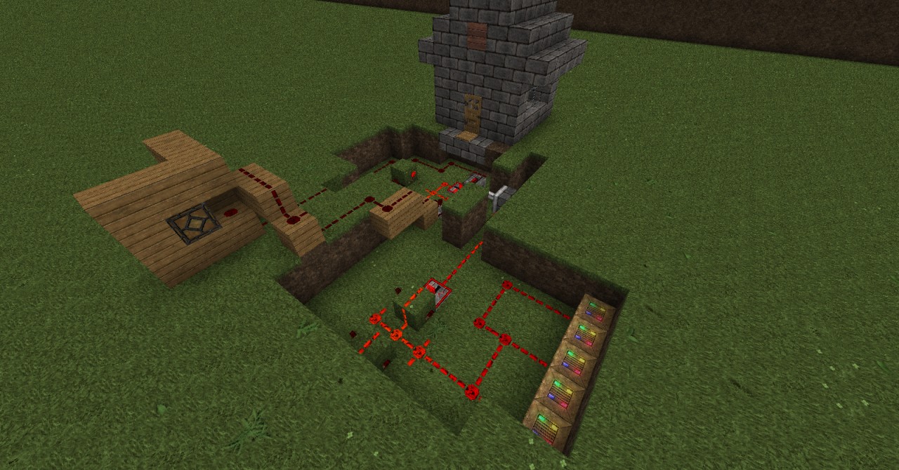 Alarm system 1.0 1.7.4 Minecraft Map