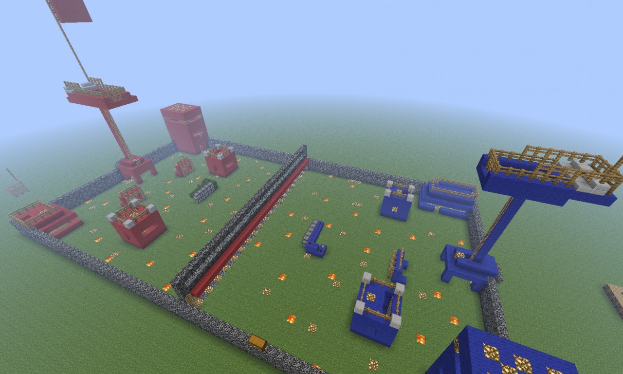 Capture the flag Minecraft Map