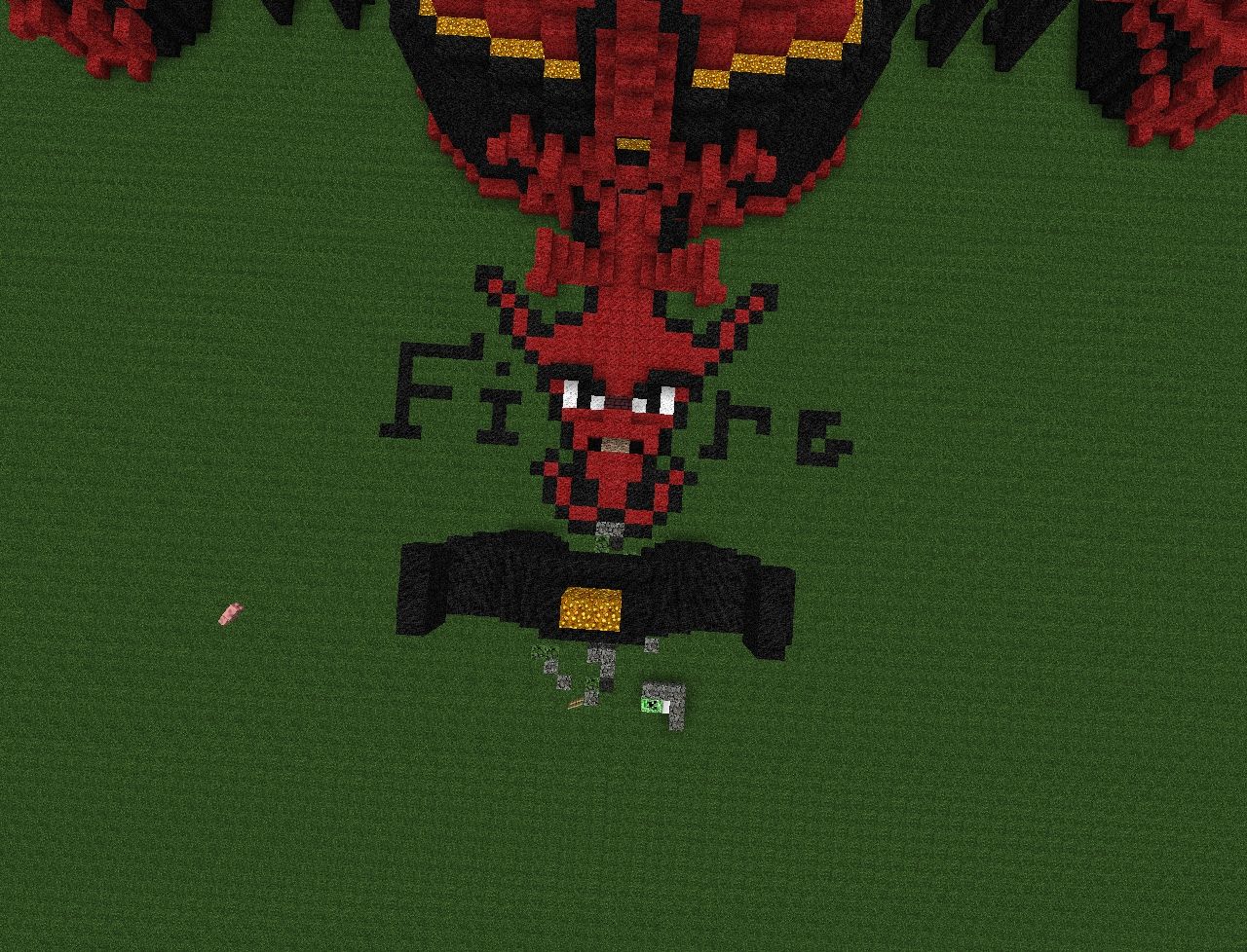 Fire Temple Minecraft Map