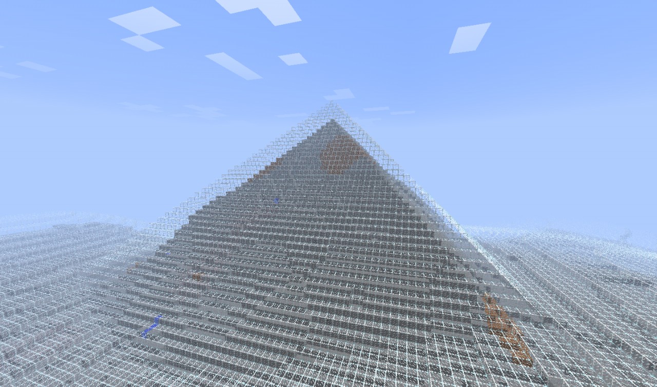 Glass World Survival Minecraft Map