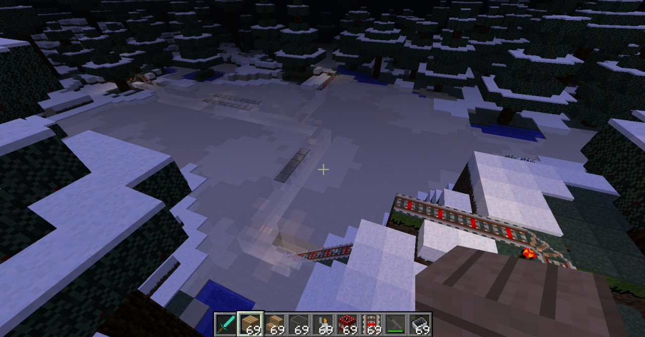 Epic Roller COAster Minecraft Map