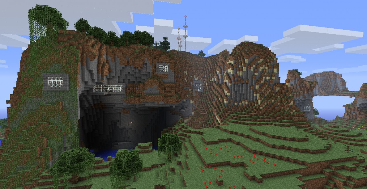 Iron Base Minecraft Map