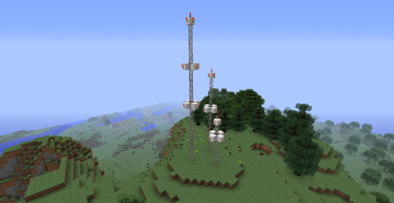 Iron Base Minecraft Map